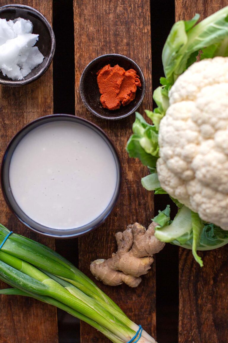 Blumenkohl-Curry - einfach & vegan - Kochkarussell